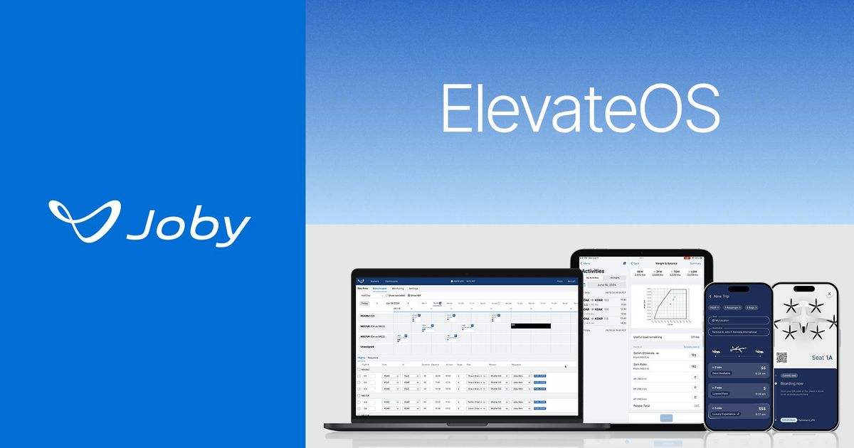 Joby Announces ‘ElevateOS’ Software Suite for Air Taxi Operations ...