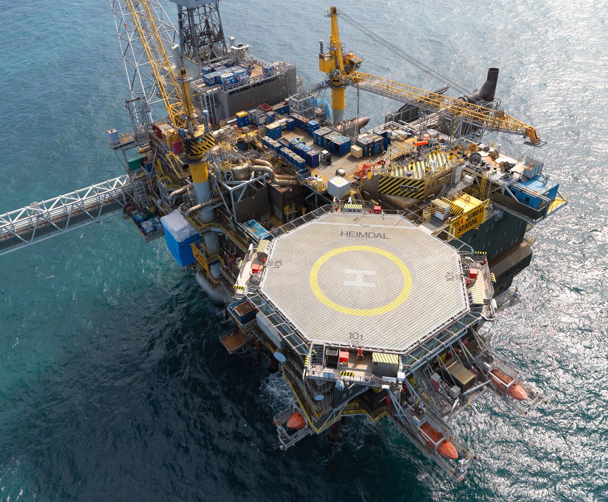 Heimdal - a gas field in the northern part of the North Sea - Equinor