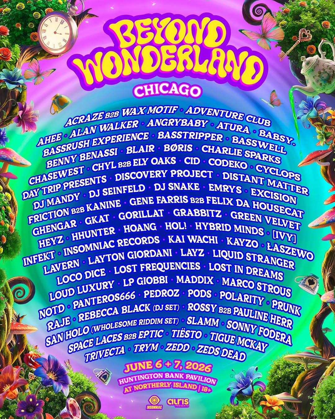 Beyond Wonderland Chicago 2026 Unveils Full Lineup and Details | EDM Realm