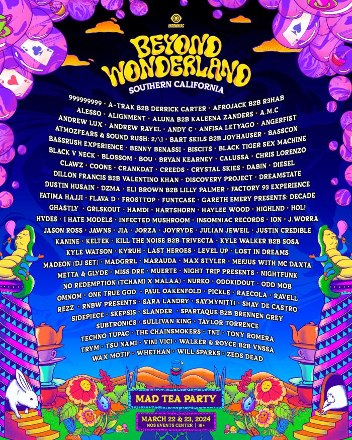 Beyond Wonderland 2024 Lineup Revealed Edm Realm