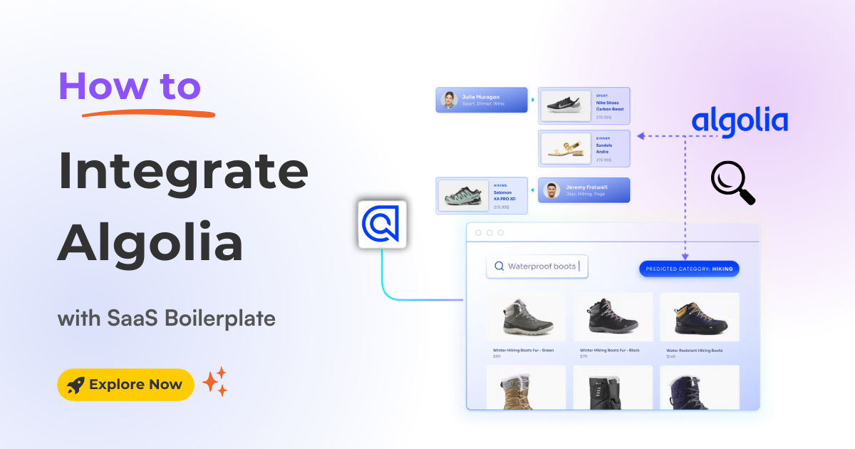 How to integrate Algolia with SaaS Boilerplate and Template | SaaSBold