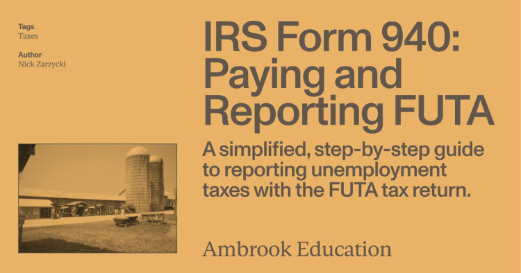 How to File Form 940, the Employer’s Annual Federal Unemployment (FUTA ...