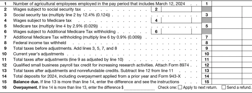 How to File Form 943 to Report Payroll Taxes for Farmworkers - Ambrook