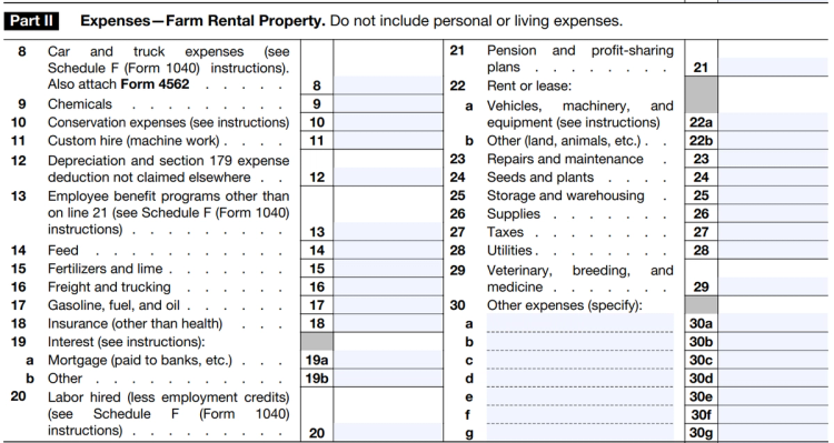 How to Report Farm Rental Income and Expenses With Form 4835 - Ambrook