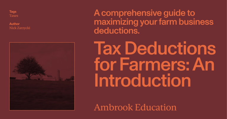 Who’s Considered a ‘Farmer’ for Tax Purposes? - Ambrook
