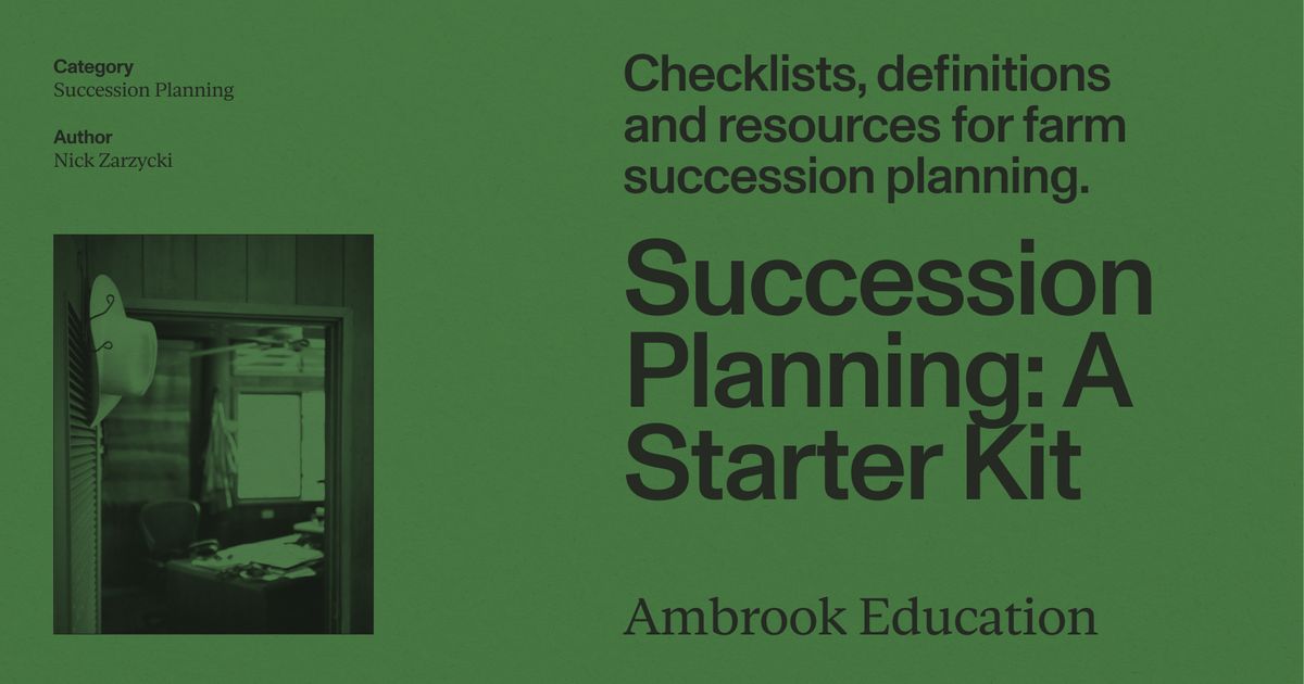 The Succession Planning Starter Kit: Checklist, Definitions and ...