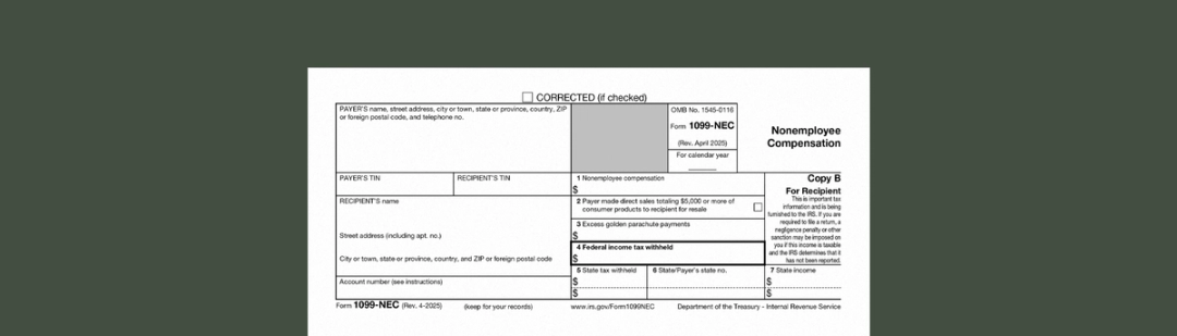 Form 1099-NEC: A Simple Guide to Reporting Non-Employee Compensation ...