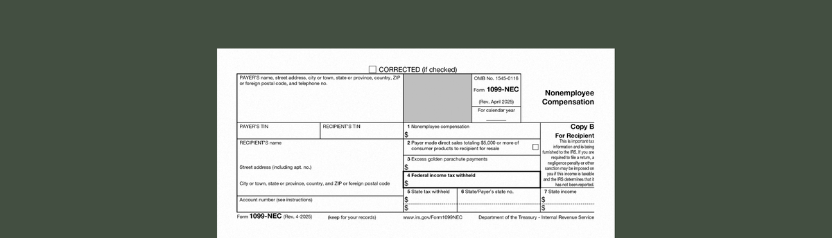 Form 1099-NEC: A Simple Guide to Reporting Non-Employee Compensation ...