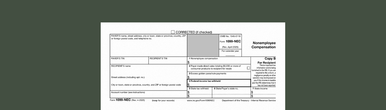 Form 1099-NEC: A Simple Guide to Reporting Non-Employee Compensation ...