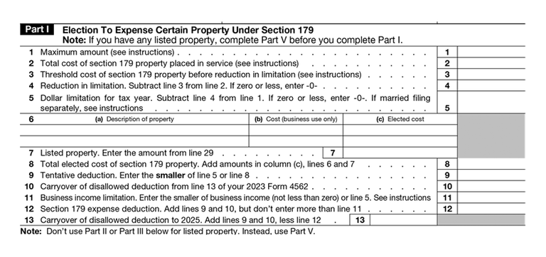 How to File IRS Form 4562 for Depreciation and Amortization - Ambrook