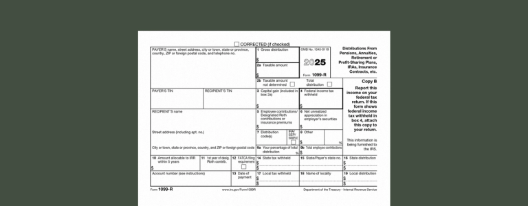 IRS Form 1099-R: How to Report Pension and Retirement Income - Ambrook