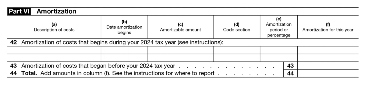 How to File IRS Form 4562 for Depreciation and Amortization - Ambrook