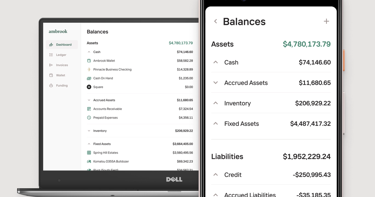 Real-Time Balance Sheets - Ambrook