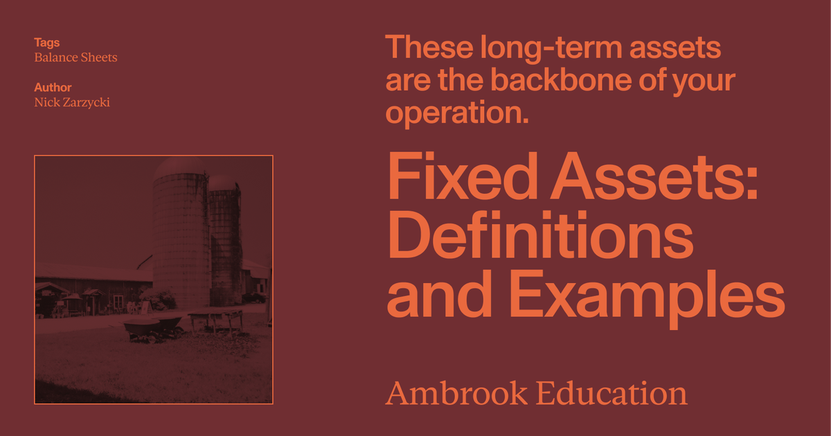Fixed Assets: Definitions and Examples - Ambrook