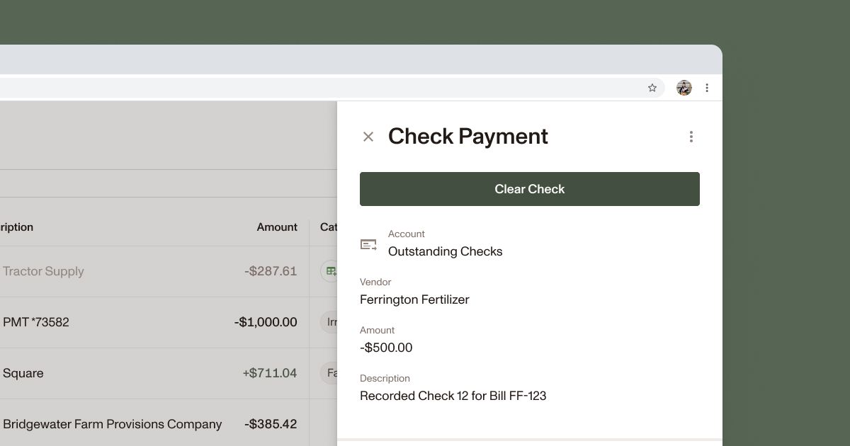 Check clearing is here! - Ambrook