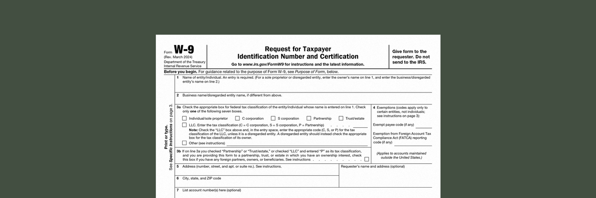 What Is a W9 Form, and Why Do I Need One? - Ambrook