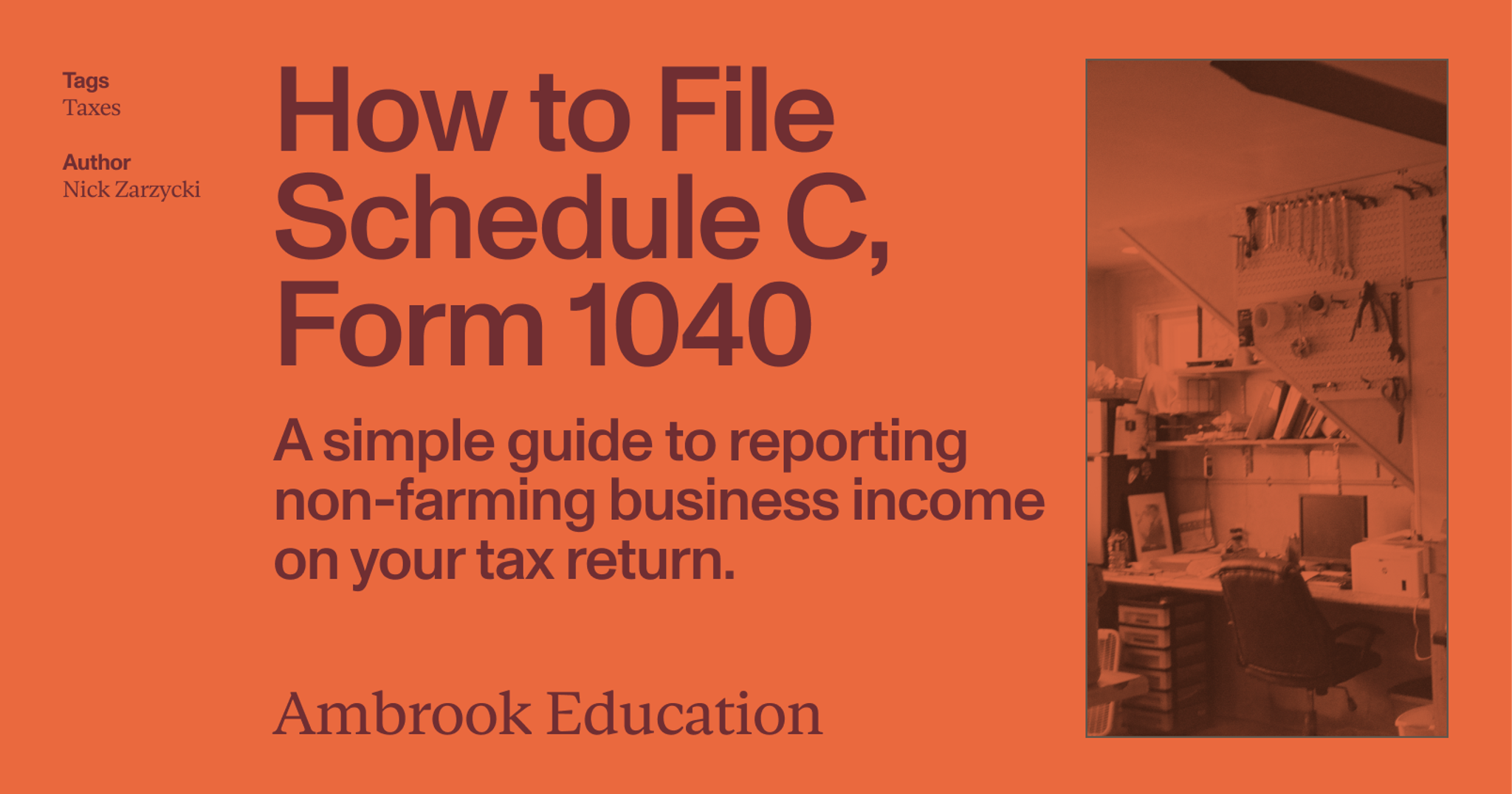 A Step-by-Step Guide to Filing Schedule C (Form 1040) - Ambrook
