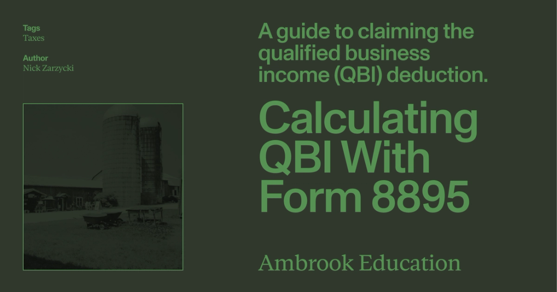 Form 8995: How to Calculate Your Qualified Business Income (QBI ...