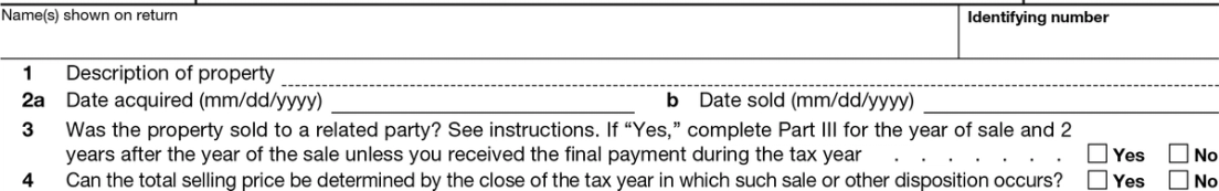 Form 6252: How to Report Installment Sales on Your Taxes - Ambrook