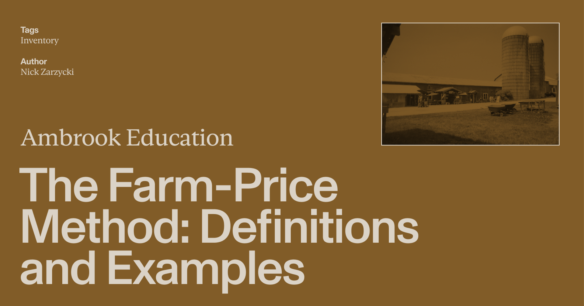 How to Choose the Right Business Structure for Your Farm or Ranch - Ambrook