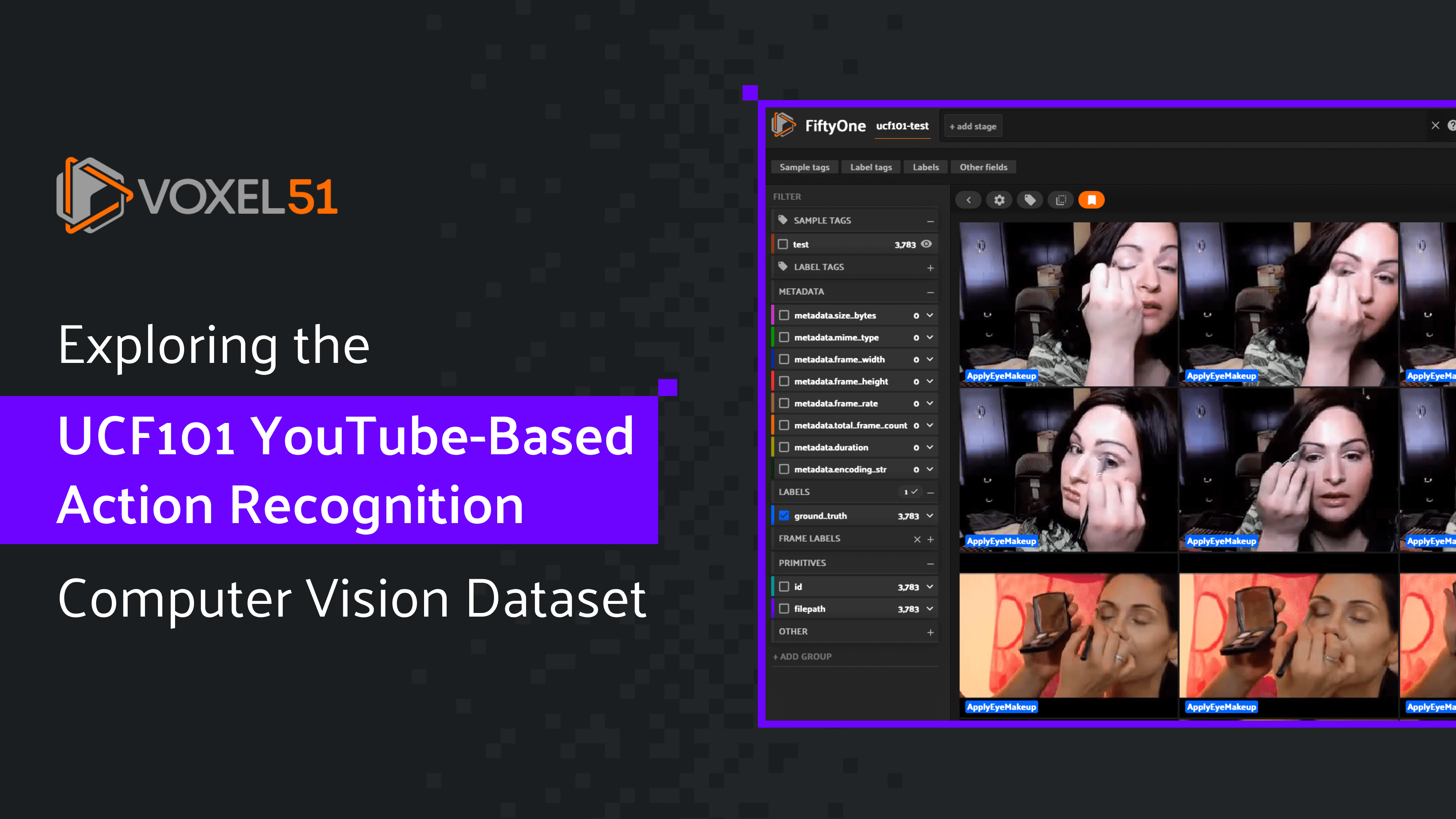 Exploring the UCF101 Dataset: A Large-Scale, YouTube-Based Action Recognition Dataset - Voxel51