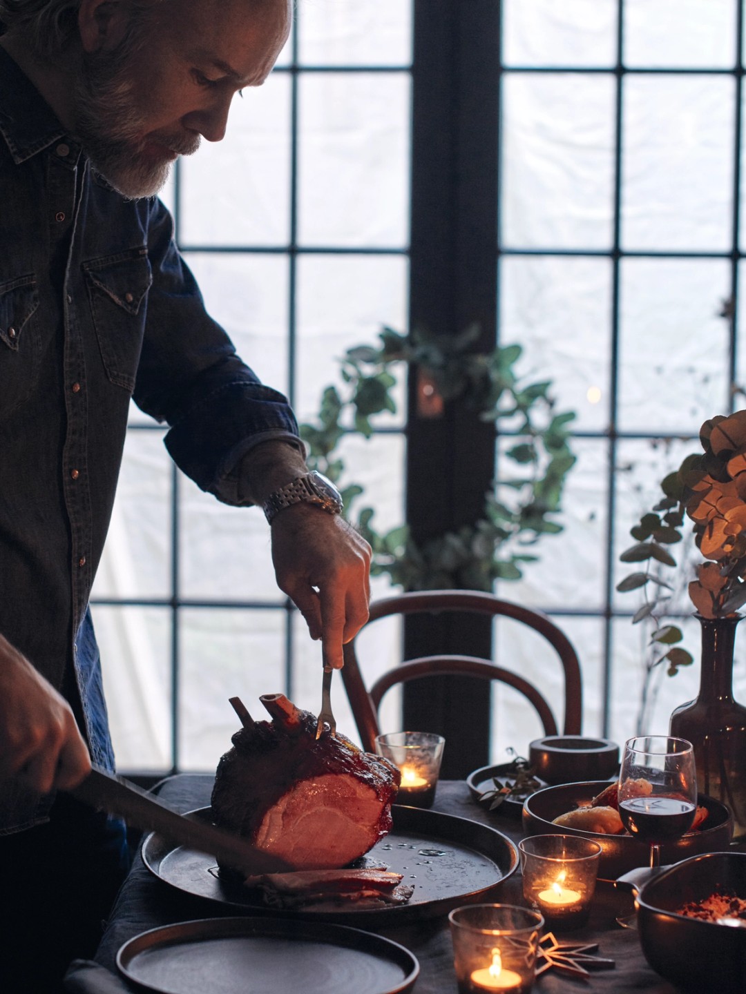 Stuffed Turkey Leg with Turkey Gravy | Marcus Wareing