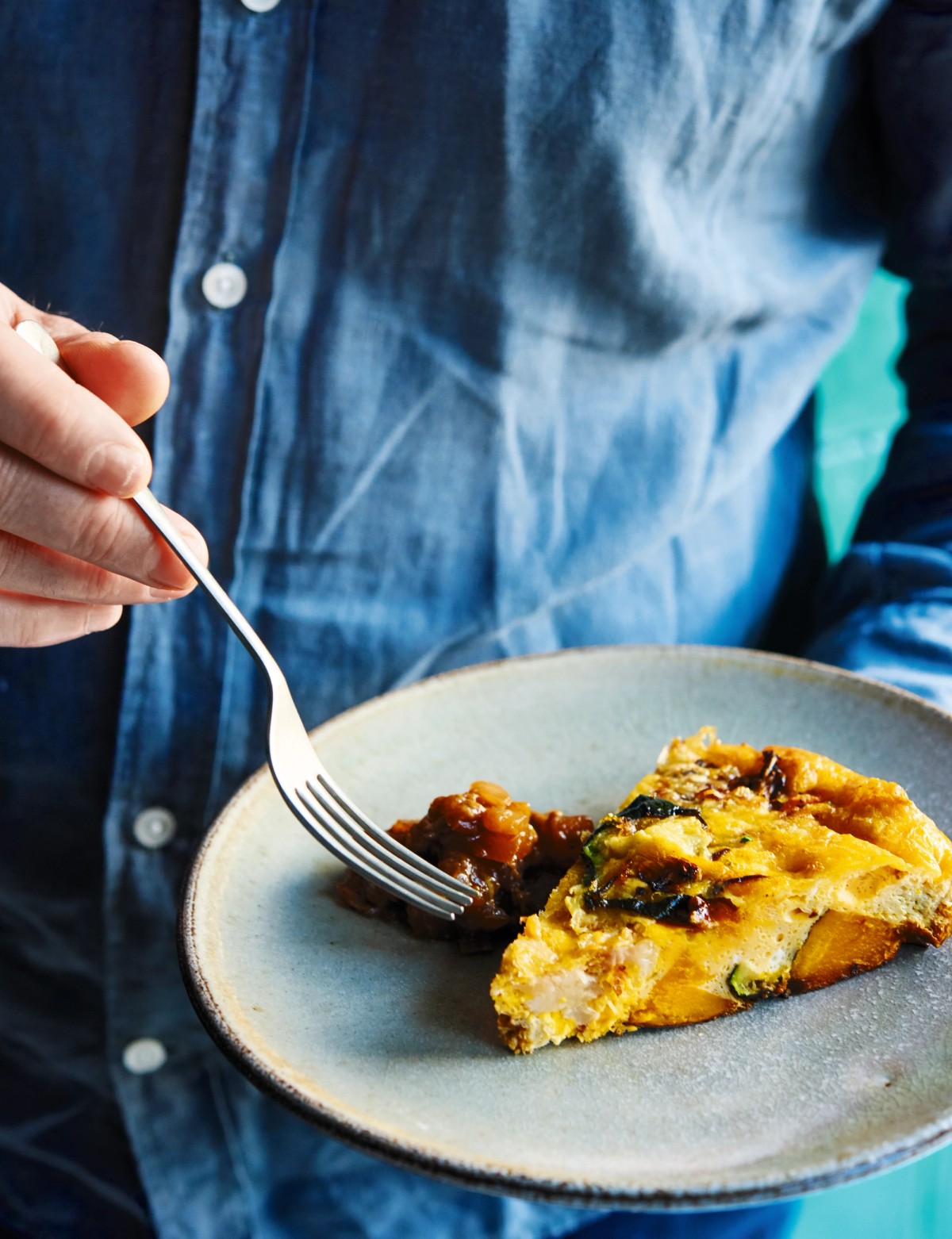 Leftovers Frittata with Piquant Fruit Chutney | Marcus Wareing | Marcus ...