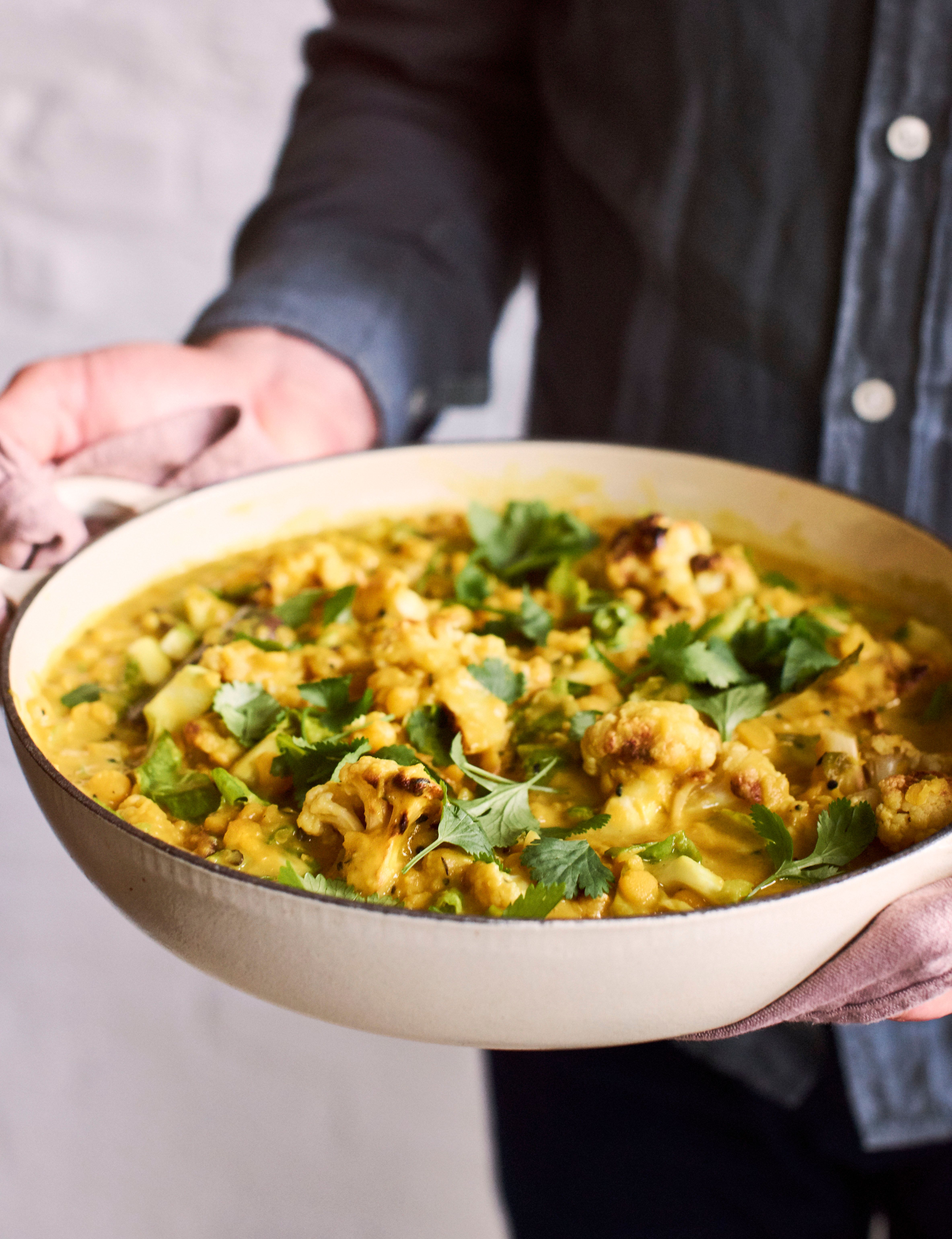 Cauliflower and Yellow Split Pea Curry | Marcus Wareing | Marcus Wareing