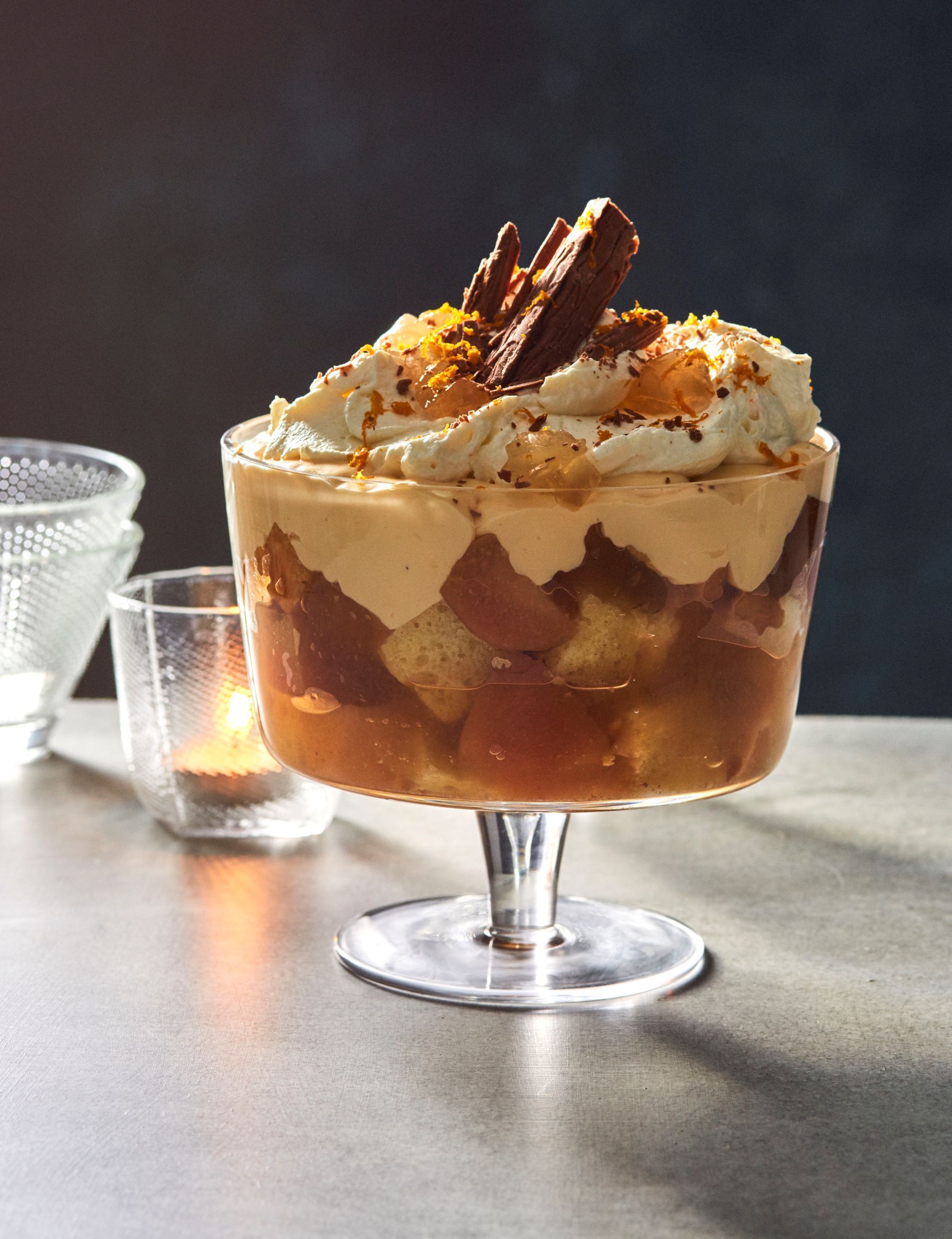Quince, Rosemary and Honey Trifle Recipe | Marcus Wareing