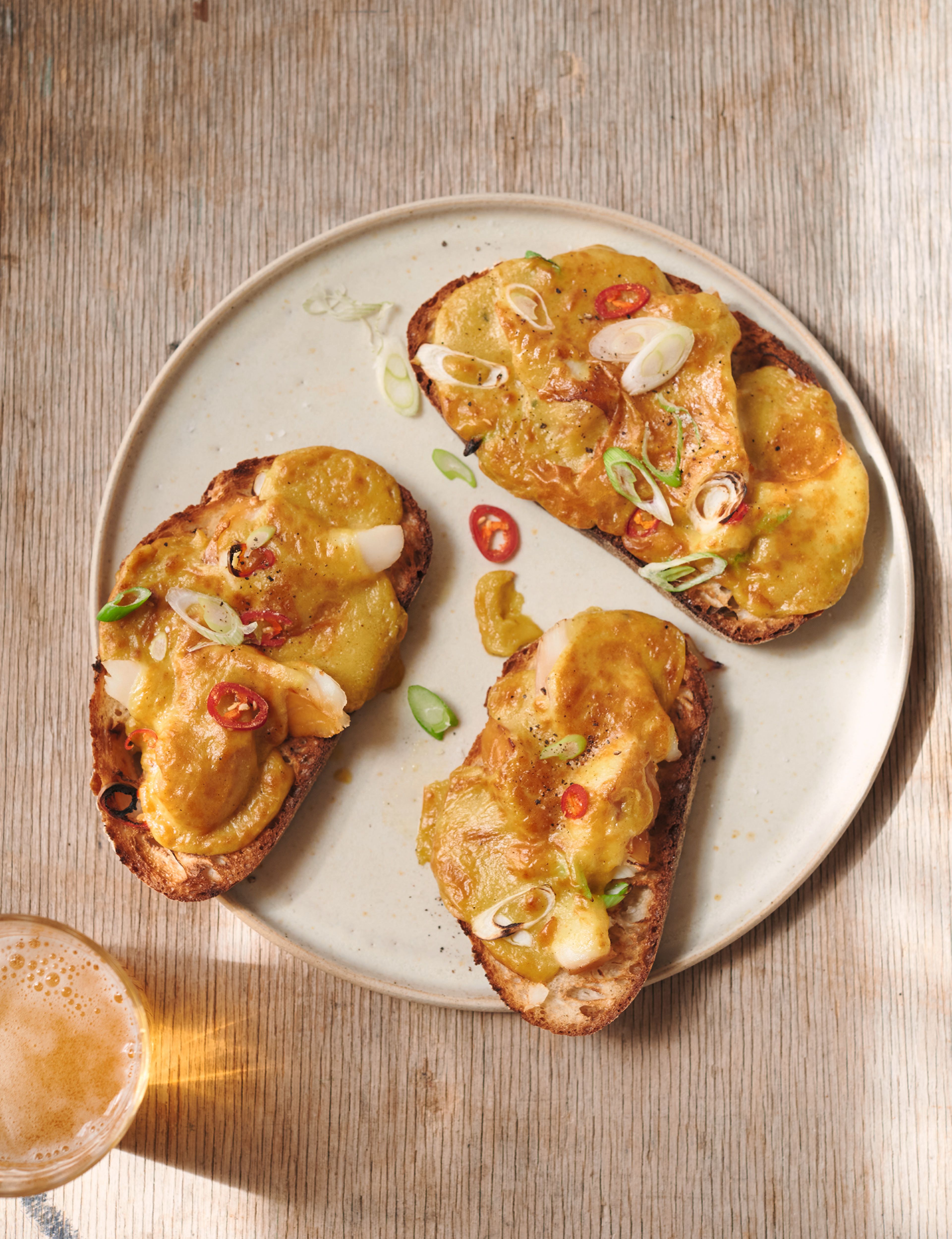 Rarebit-style Curried, Smoked Haddock | Marcus Wareing