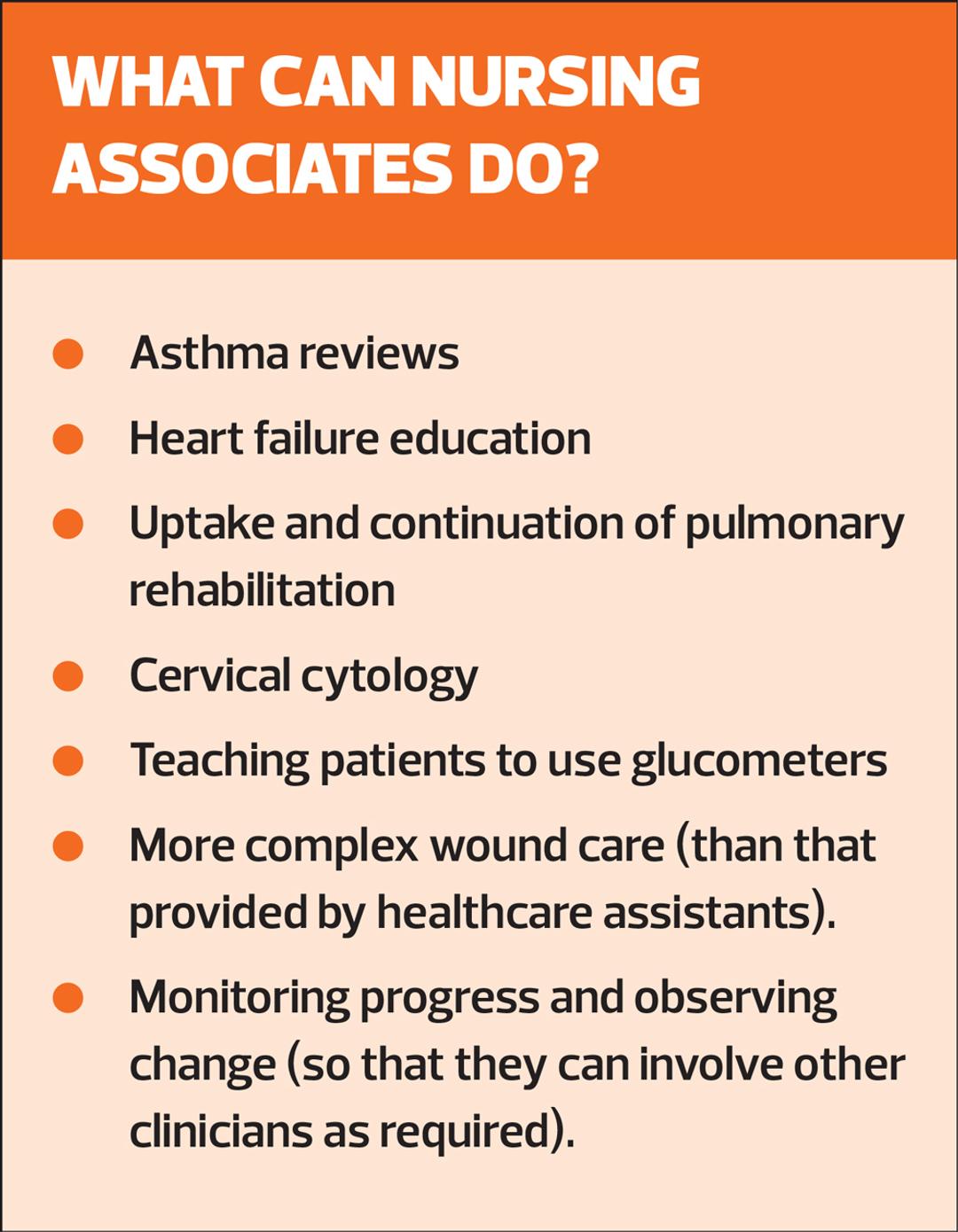 Nursing associates in general practice