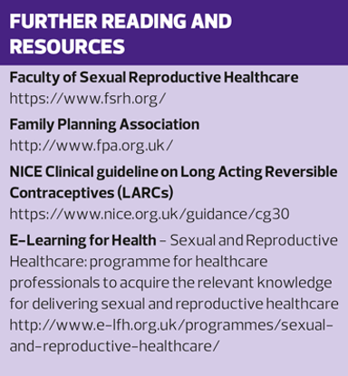 Best practice: the updated UKMEC contraception guidance
