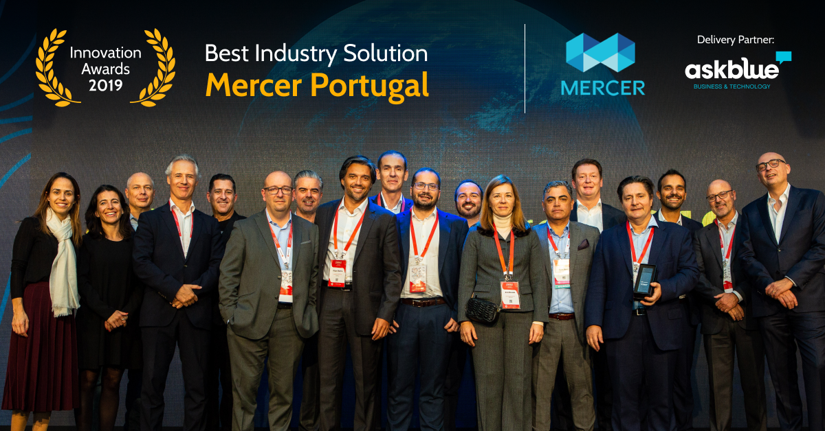 askblue premiada pela outsystems com solução inovadora