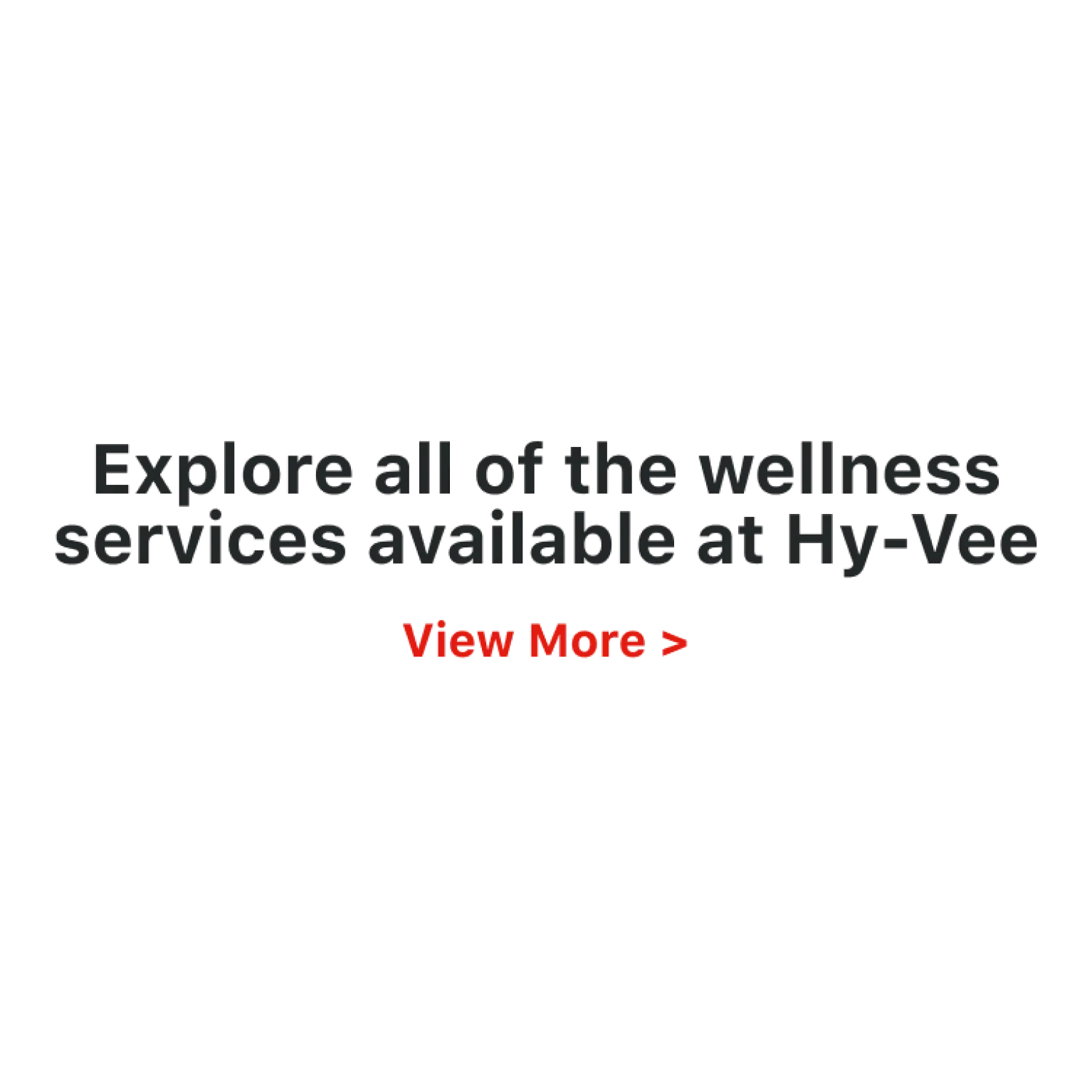 Senior Wellness Days at Hy-Vee: Special Wellness Services