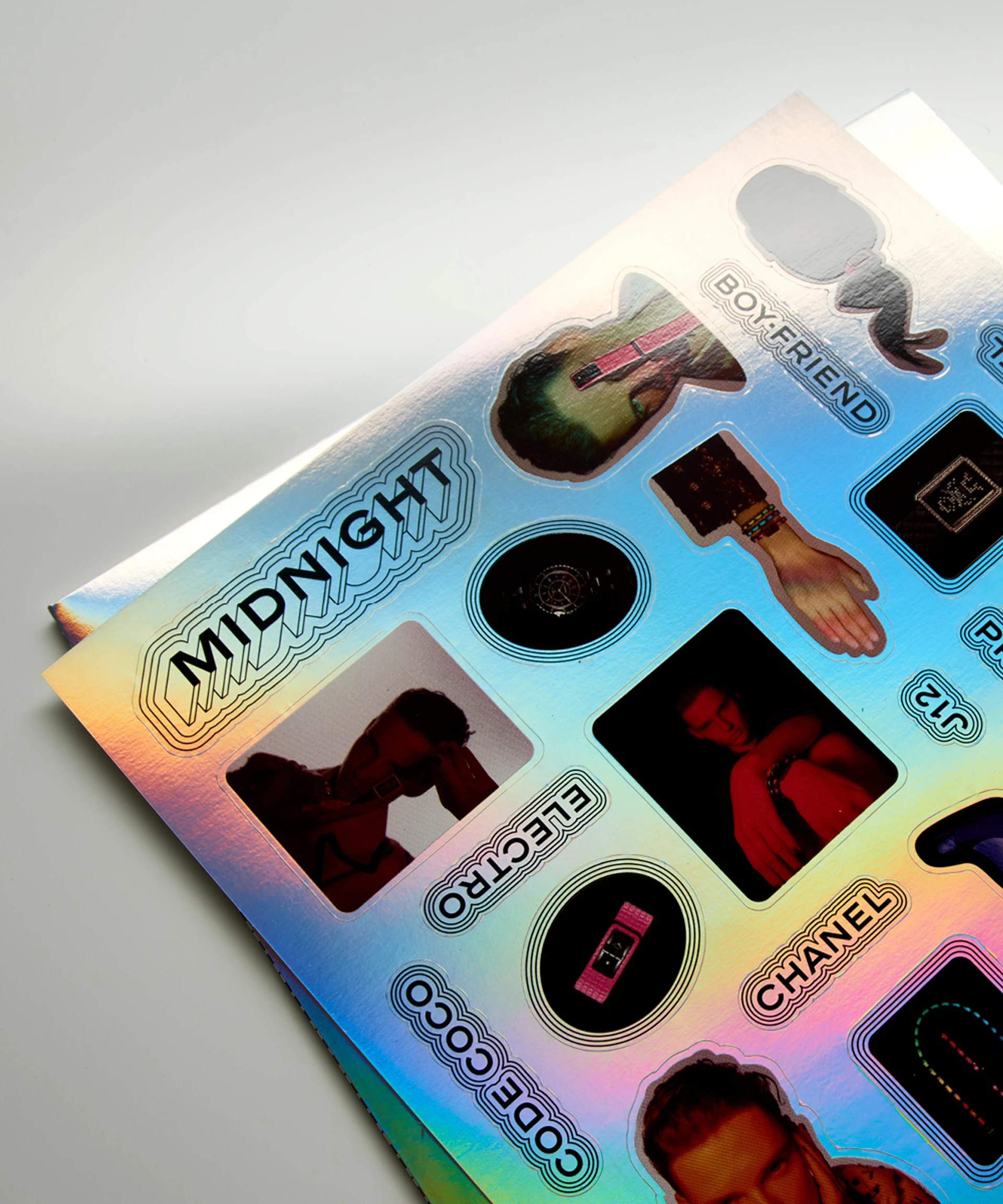 Chanel Electro’s vinyl records