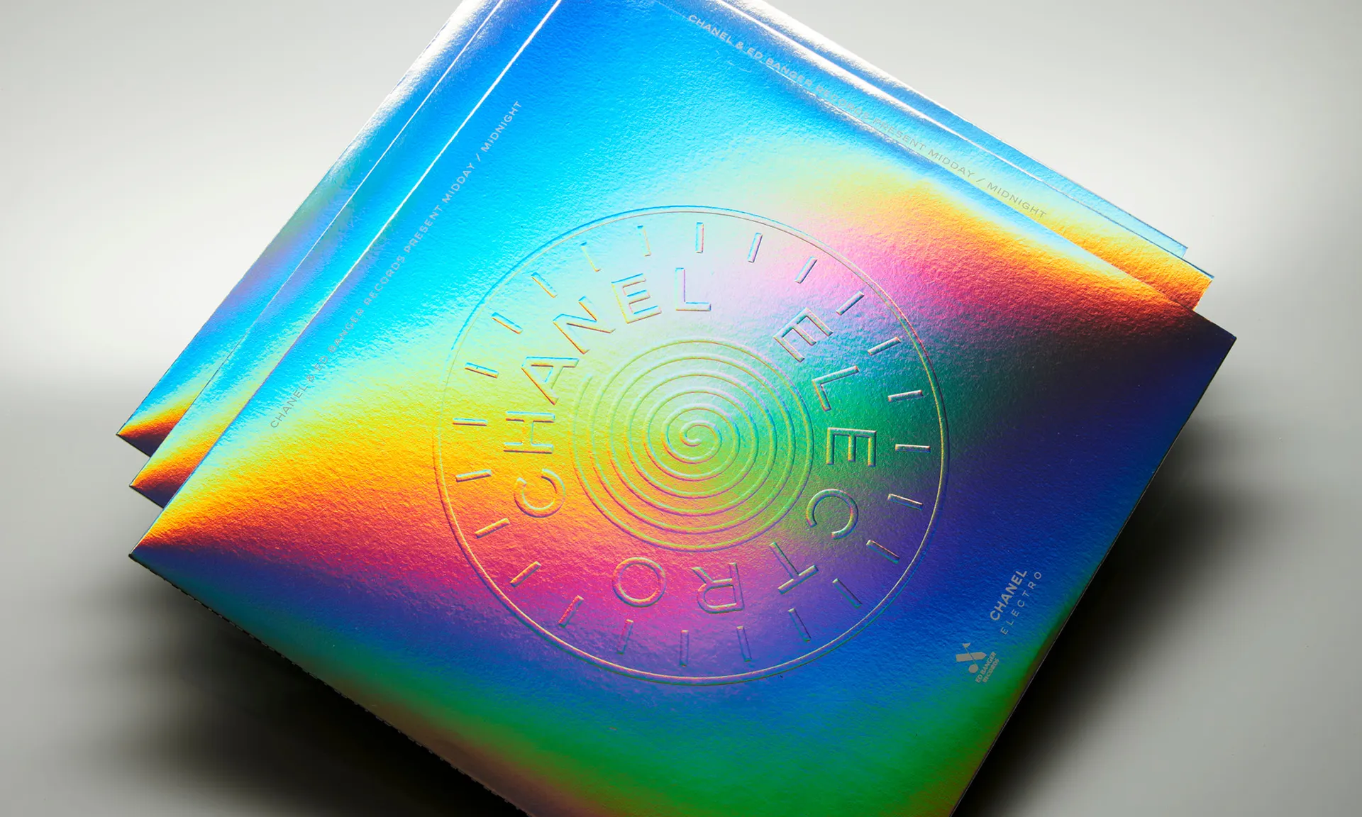 Chanel Electro’s vinyl records