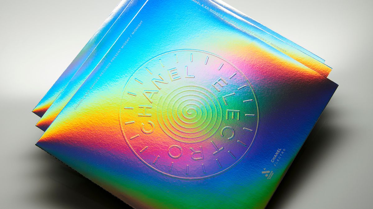Chanel Electro’s vinyl records