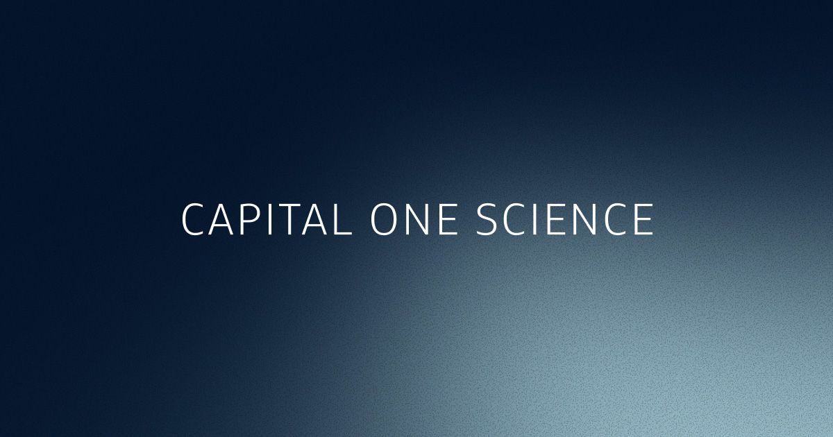AI Research | Capital One Science