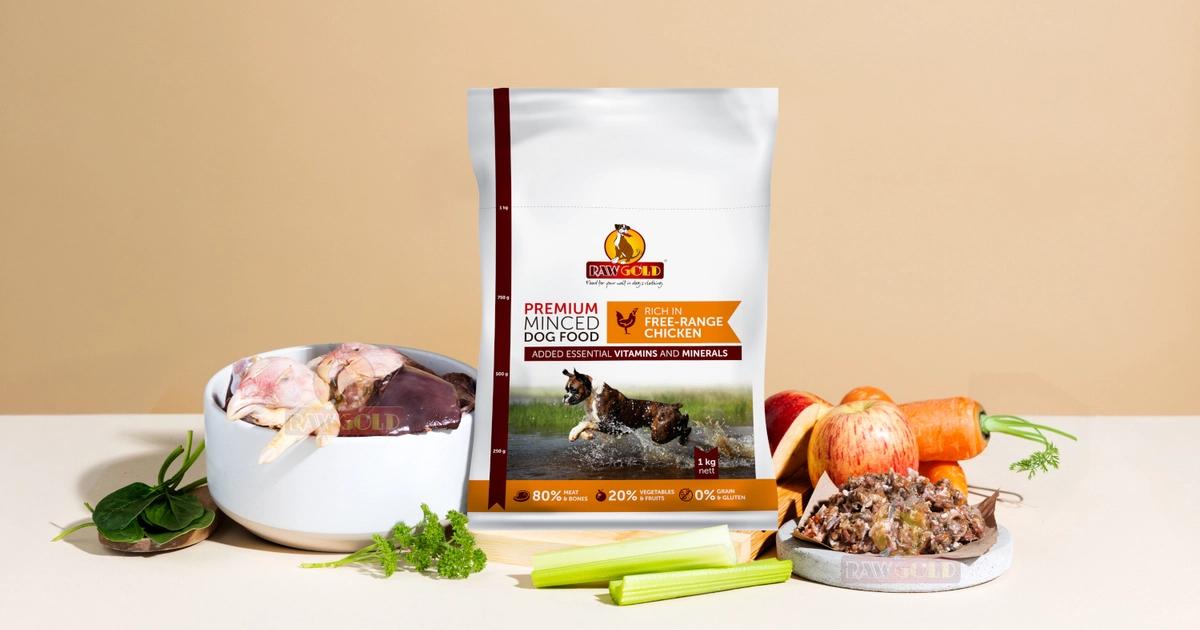 Free Range Chicken Complete Minced Meal | Raw Gold