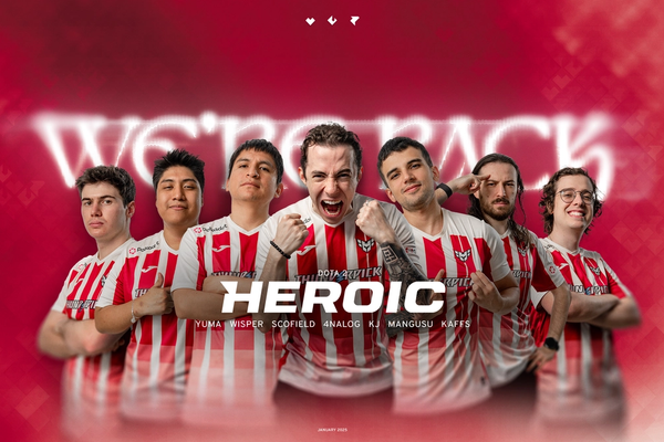 New Year, New-Look for HEROIC Dota 2
