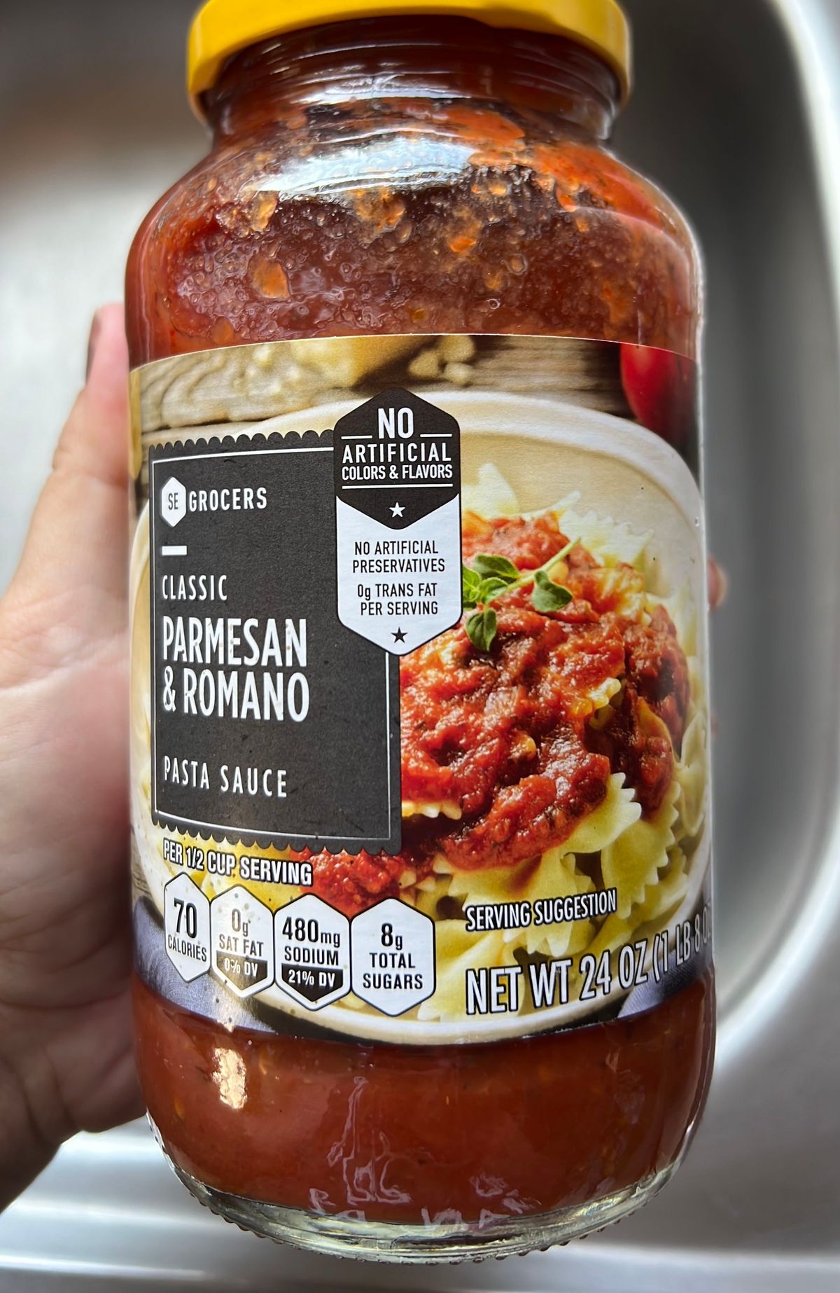 CLASSIC PARMESAN & ROMANO PASTA SAUCE, CLASSIC PARMESAN & ROMANO ...