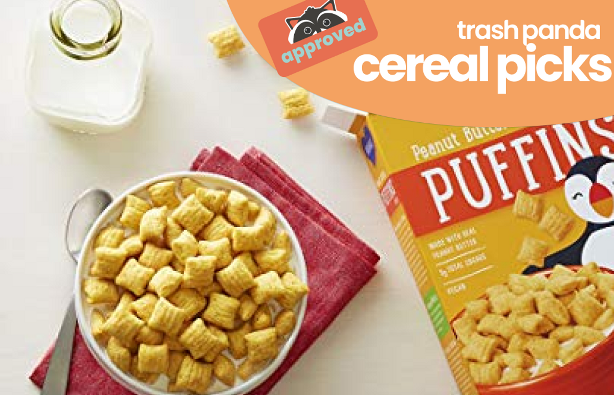Trash Panda Approved Cereals - Trash Panda App