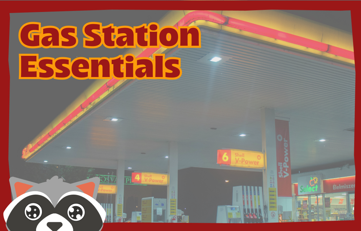 Gas Station Essentials - Trash Panda App