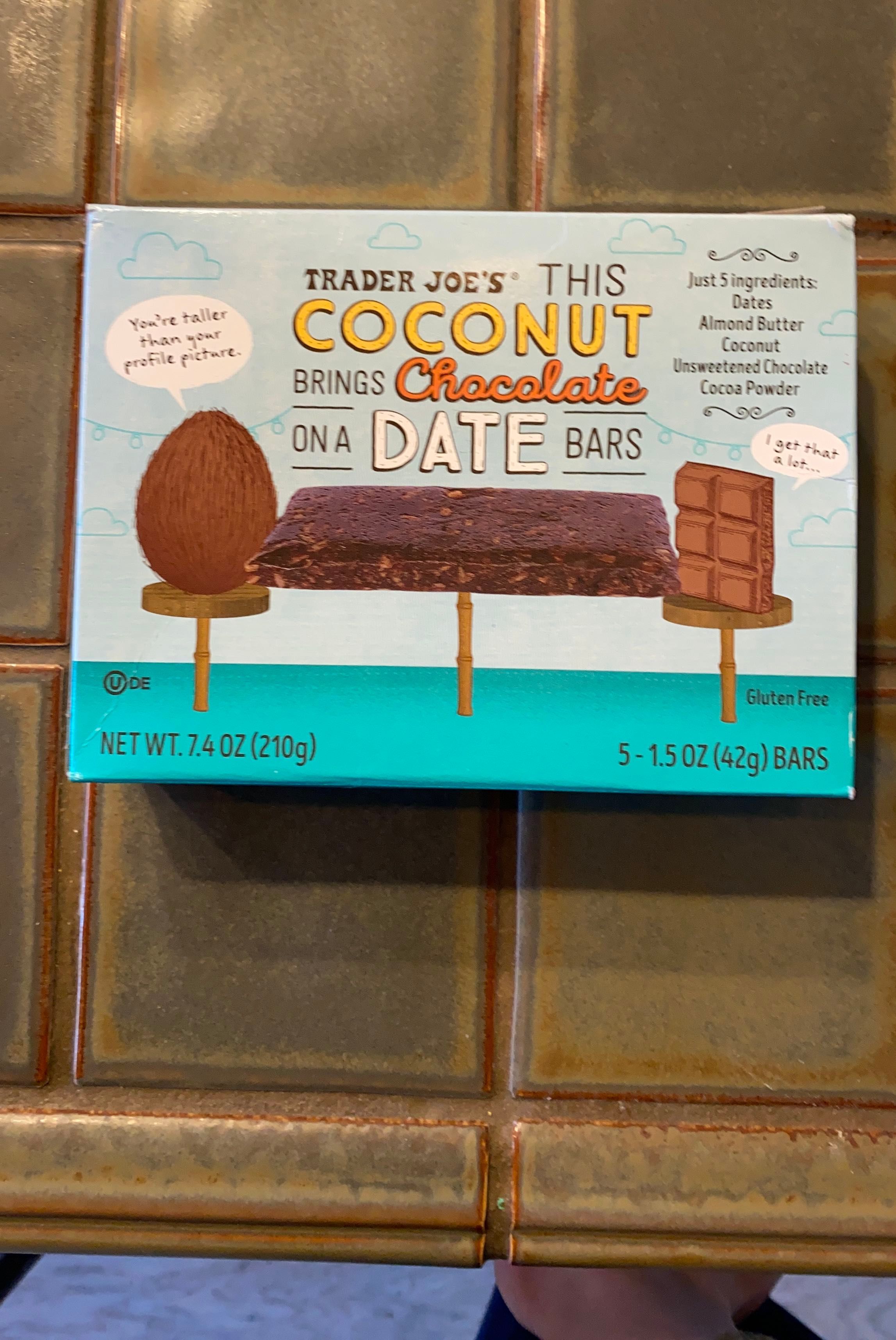 Coconut Date Bar Trader Joe's at Donald Hammond blog