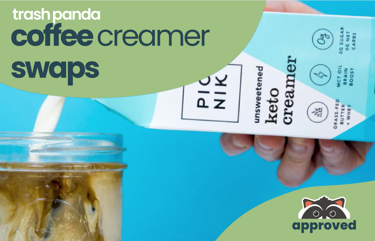 Healthy Coffee Creamer Swaps - Trash Panda App
