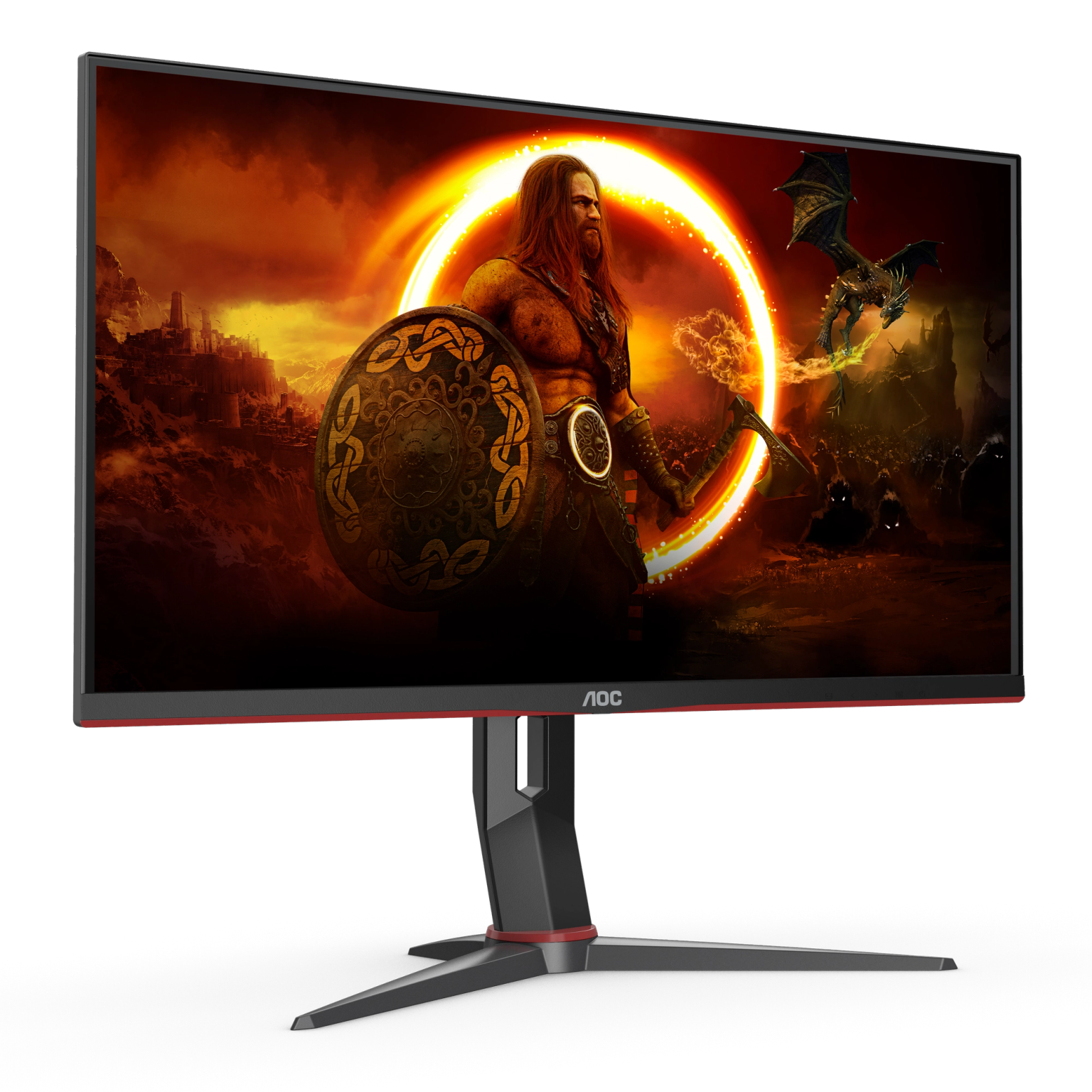 AOC U28G2XU2/BK 28 inch monitor | AOC Monitors