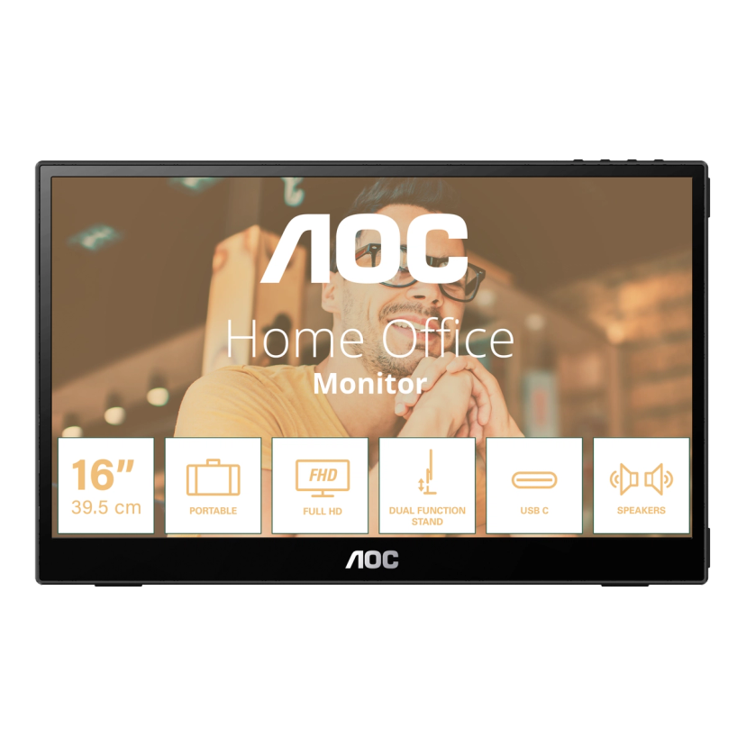 AOC 16T20 15.6" Portable Monitor | AOC Monitors