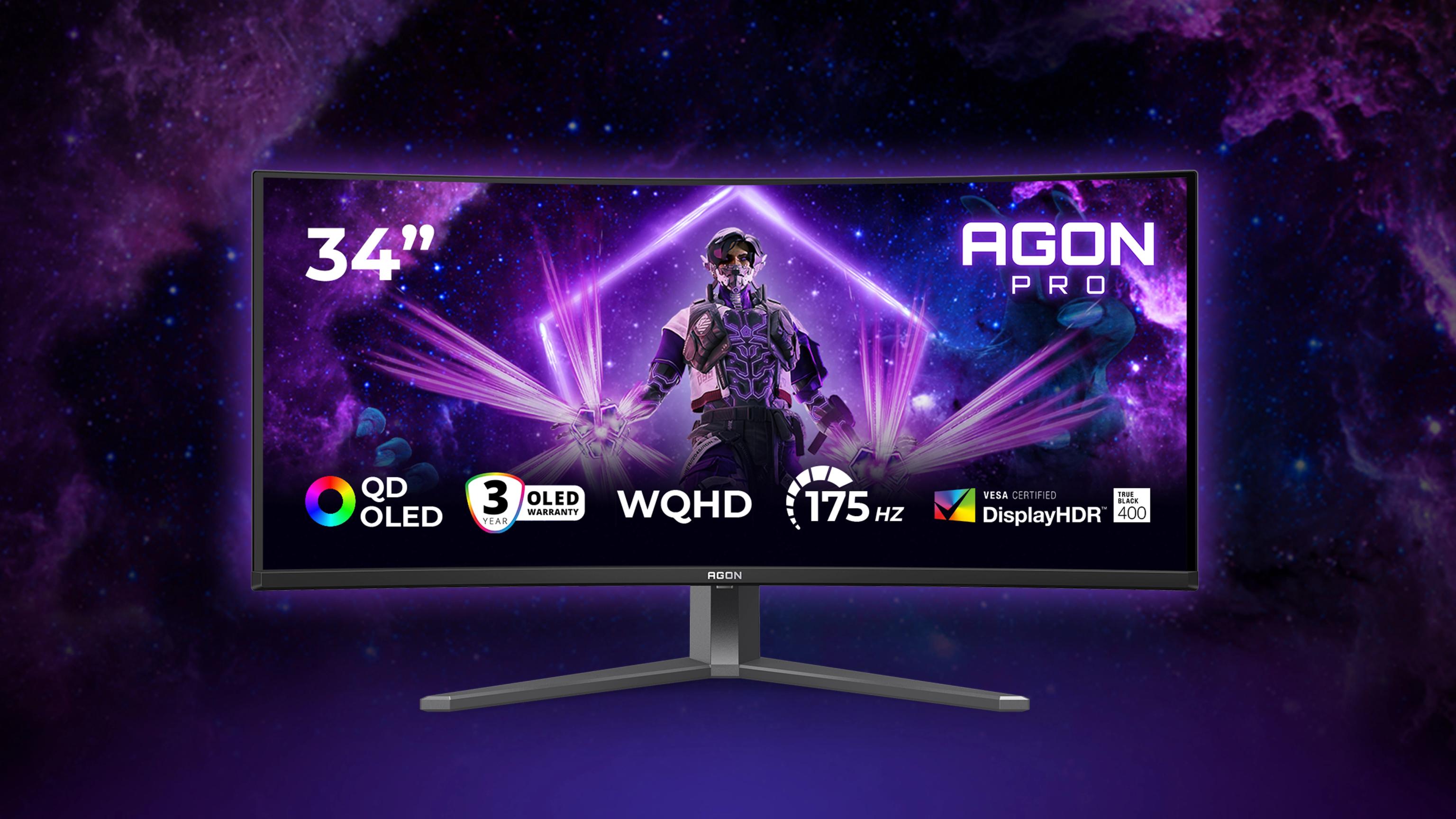 AOC AGON PRO AG346UCD Review: 34" QD-OLED Ultrawide 175Hz