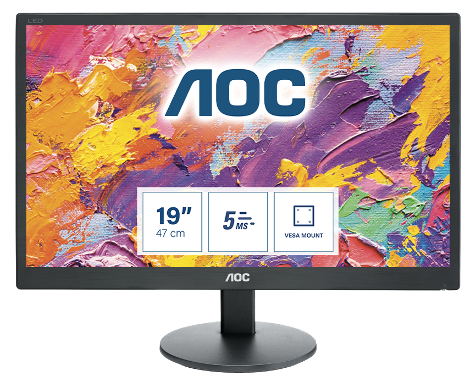 AOC E970SWN 18.5 inch monitor | AOC Monitors