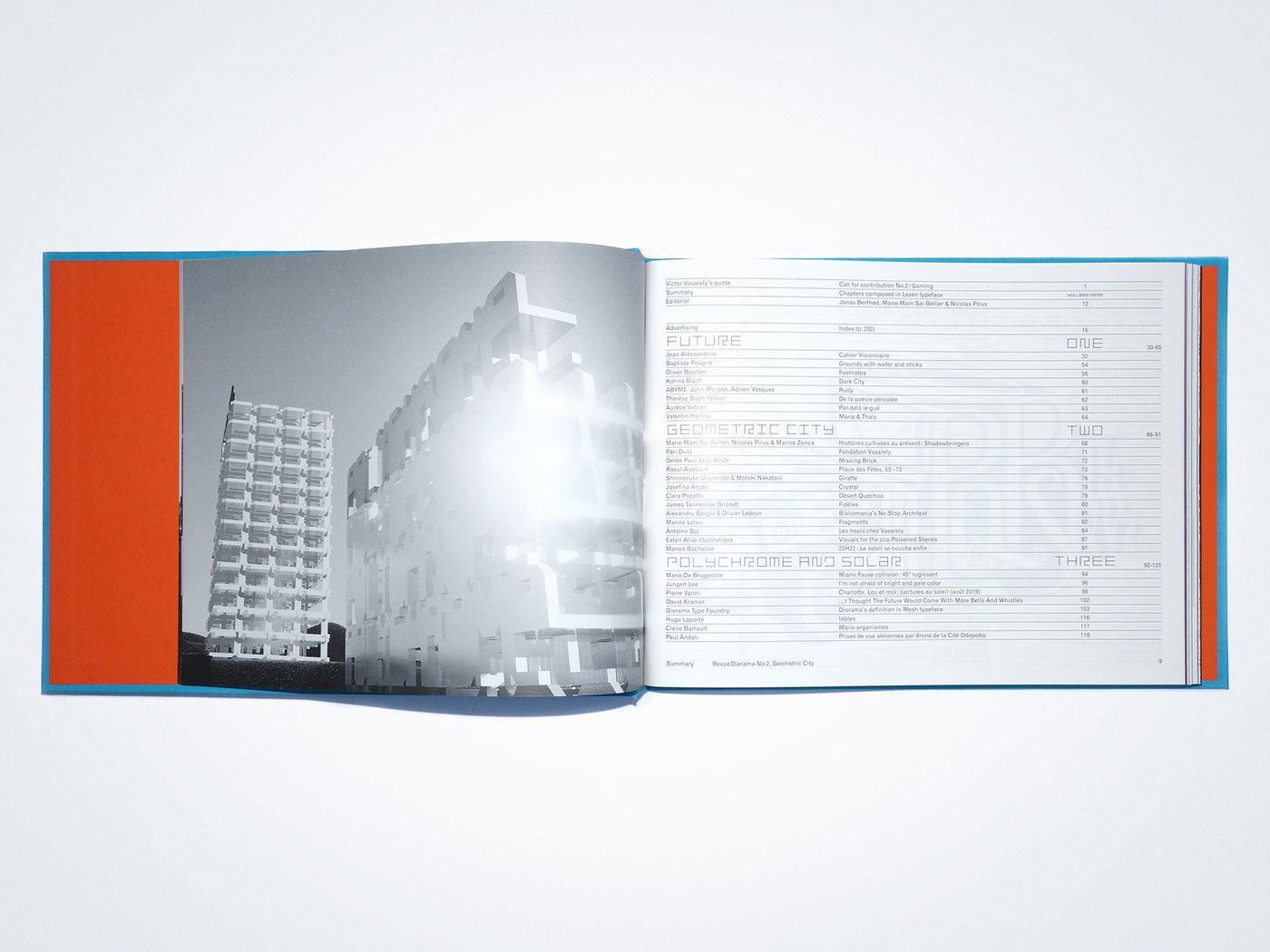 Revue Diorama No.2, Geometric City | Diorama Type Partners